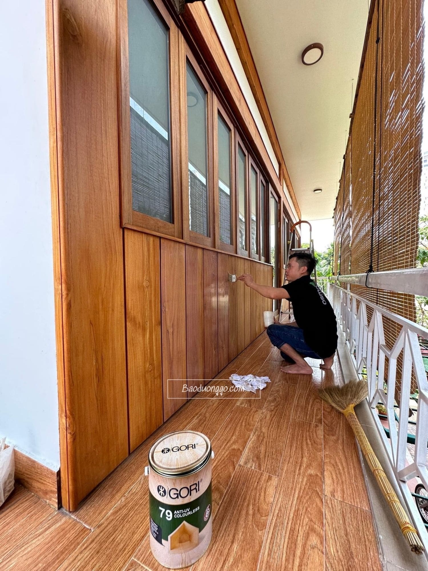 Sơn gỗ Gori 79 ngoài trời chống tia Uv